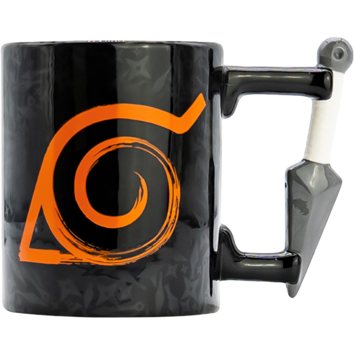 Naruto: Shippuden - Kunai Konoha 3D Ceramic Mug by ABYstyle | Popcultcha