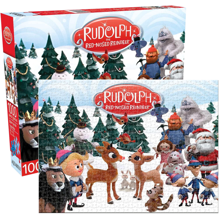 Rudolph the Red-Nosed Reindeer - Cast 1000 Piece Jigsaw Puzzle by ...