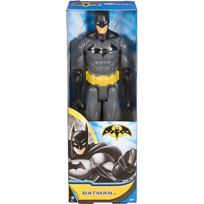Batman Unlimited | Batman Black & Grey Suit 12” Action Figure | Batman ...