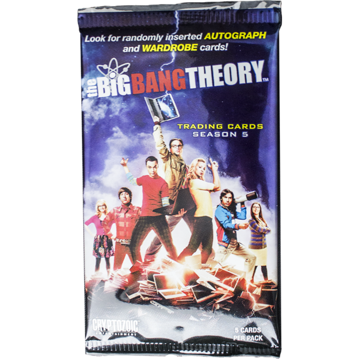 The Big Bang Theory - Season 5 Trading Cards Pack (5 Cards) by Cryptozoic