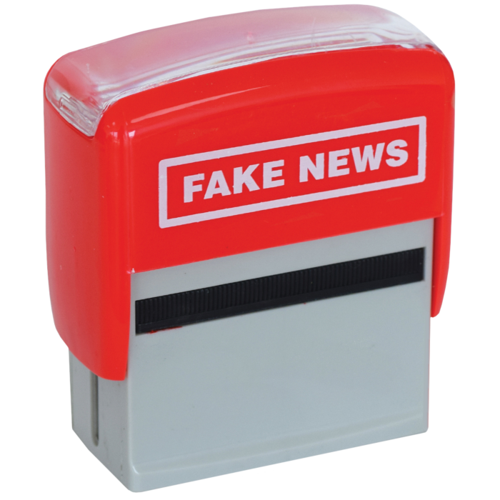 Bubblegum Stuff - Fake News Stamp by Bubblegum Stuff | Popcultcha