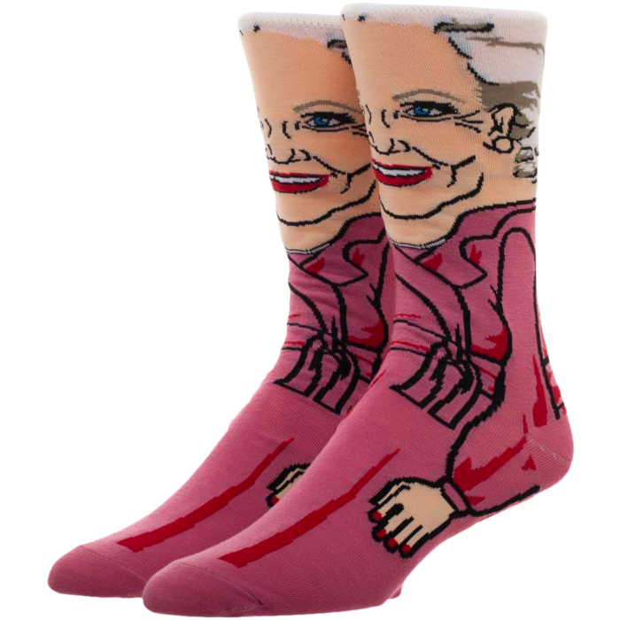 Golden Girls - Rose 360 Character Crew Socks (One Size) by Bioworld ...