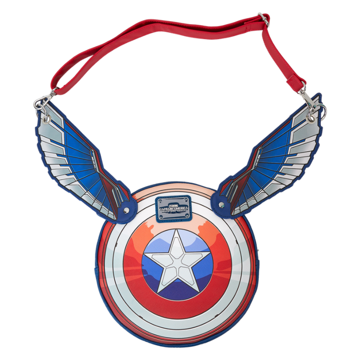 Captain America: Brave New World - Cosplay 9" Faux Leather Crossbody ...