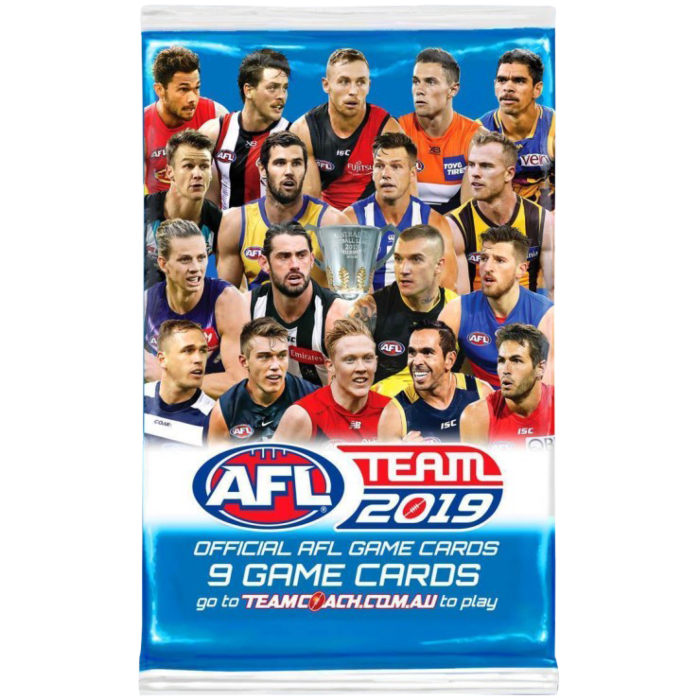 AFL Football - 2019 Team Booster Pack (9 Cards) by Team Zone | Popcultcha