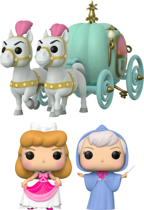 Cinderella | Bibbidy Poppidy Funko Pop! Vinyl Bundle (Set of 3 ...
