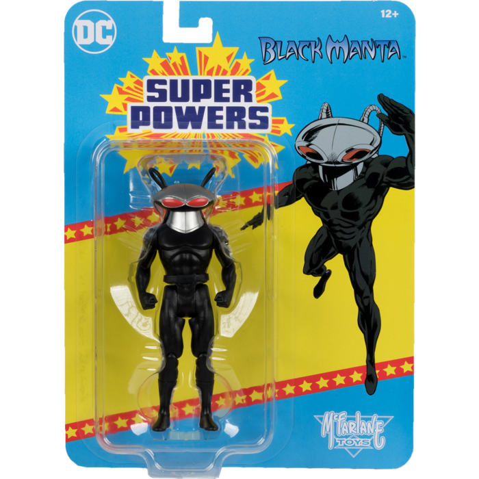 DC Super Powers - Black Manta (Black Suit) 4.5" Scale Action Figure by ...