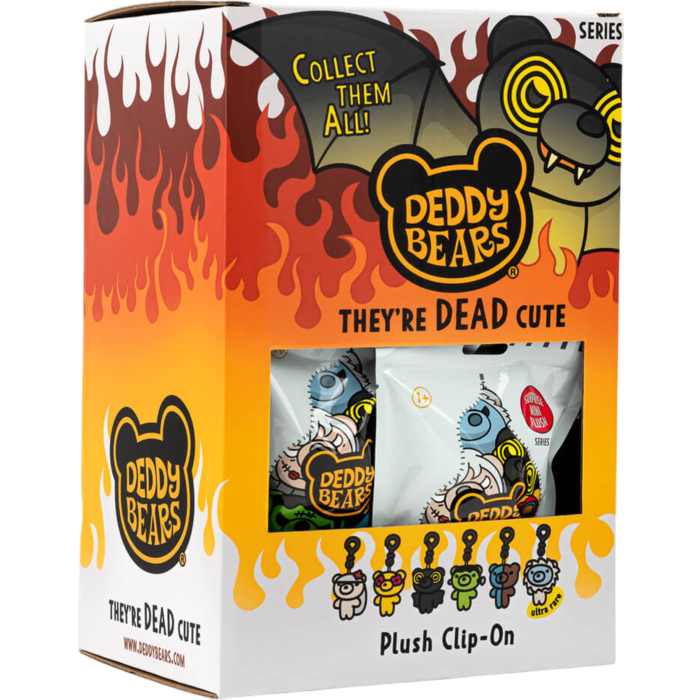 Deddy Bears - Series 2 Deddy Bears Mystery Mini Blind Bag Plush Clip-On ...