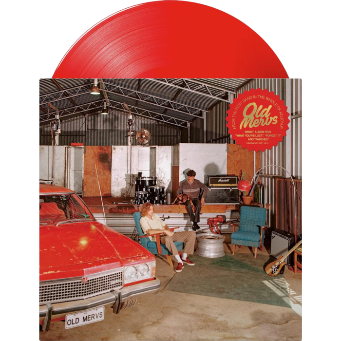 Old Mervs | Old Mervs LP Vinyl Record (Kingswood Red Coloured Vinyl) By ...