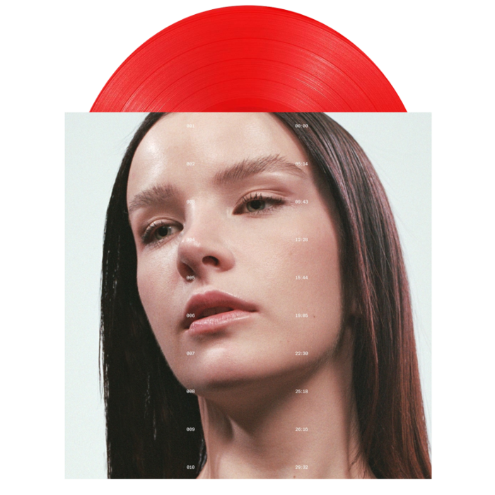 Ela Minus | Día LP Vinyl Record (Red Coloured Vinyl) by Domino ...