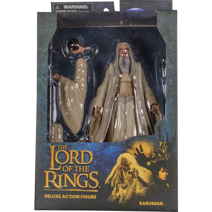 The Lord of the Rings - Saruman the White Deluxe 1/10th Scale Action ...