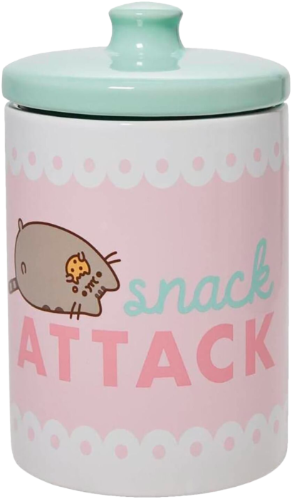 Pusheen - Snack Attack Cookie Canister by Enesco | Popcultcha