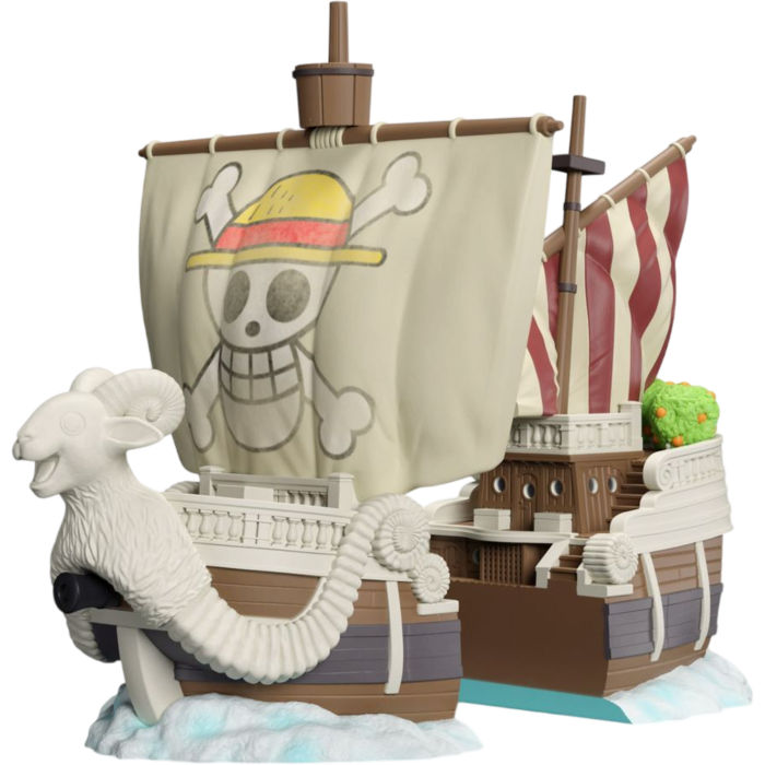 One Piece - Going Merry Pirate Ship 3D Resin Bookends 2-Pack by Grupo ...