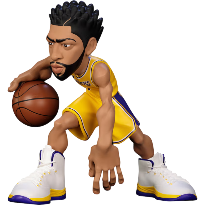 NBA Basketball - Anthony Davis Los Angeles Lakers (Gold Jersey) smAll ...