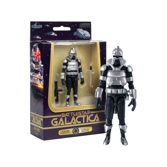 Battlestar Galactica (1978) | Cylon Centurion (Silver) 3.75'' Scale ...