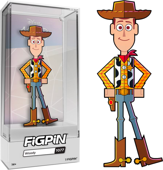 Toy Story - Woody Disney 100 FiGPiN Enamel Pin by FigPin | Popcultcha