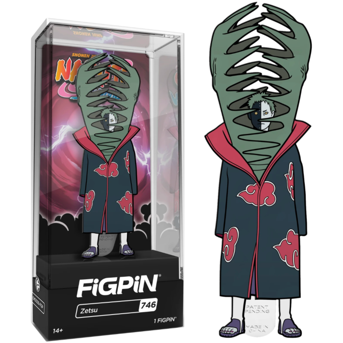 Naruto: Shippuden - Zetsu FigPin Enamel Pin by FigPin | Popcultcha