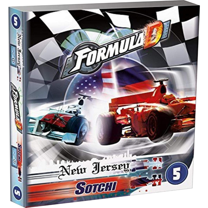 Formula D - Board Game Track Expansion 5: New Jersey and Sotchi by ...