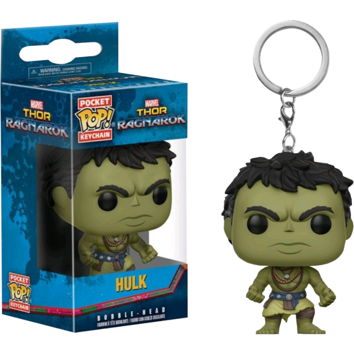 Thor 3: Ragnarok | Casual Hulk Pocket Pop! Vinyl Keychain by Funko ...