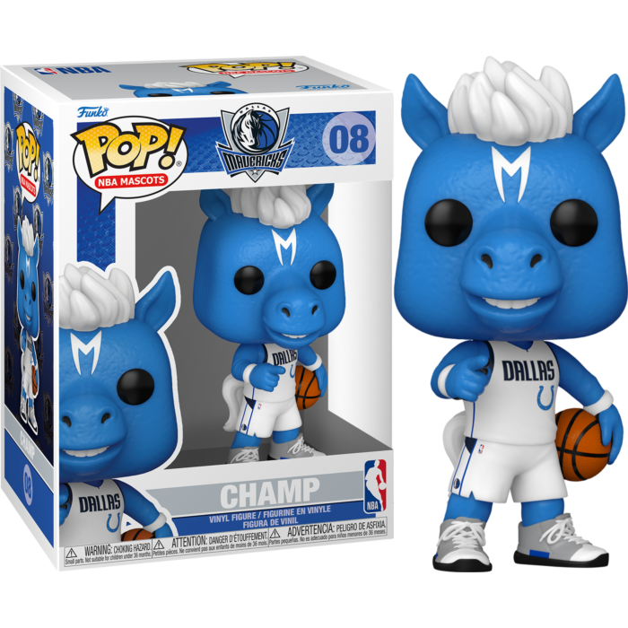 NBA: Mascots - Champ (Dallas Mavericks) Pop! Vinyl Figure By Funko ...