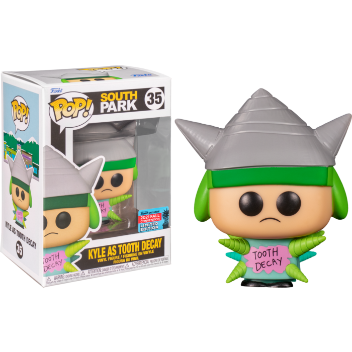 South Park | Kyle as Tooth Decay Funko Pop! Vinyl Figure (2021 Festival ...