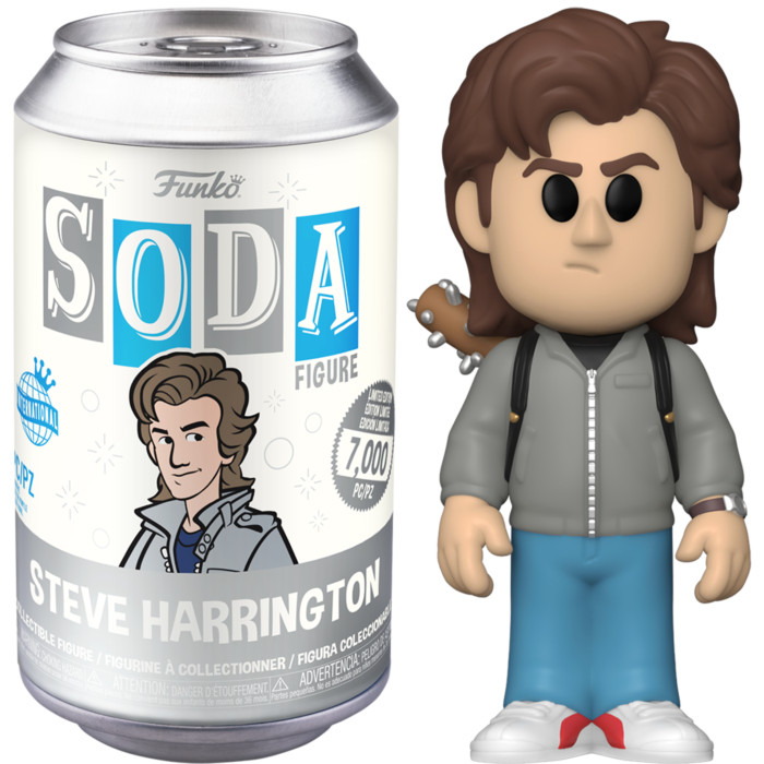 Stranger Things - Steve Harrington SODA Vinyl Figure in Collector Can ...