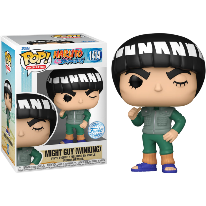 Naruto: Shippuden - Might Guy (Winking) Pop! Vinyl Figure by Funko ...