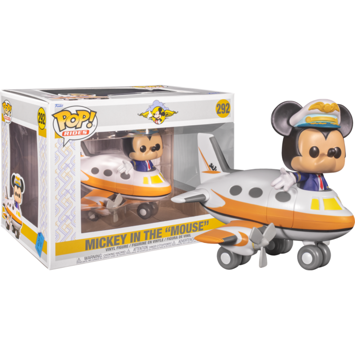 Disney | Mickey in the “Mouse” Plane Pop! Rides Vinyl Figure by Funko ...