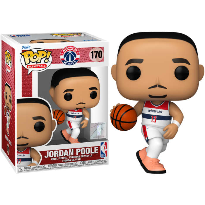 NBA Basketball - Jordan Poole Washington Wizards Pop! Vinyl Figure By ...
