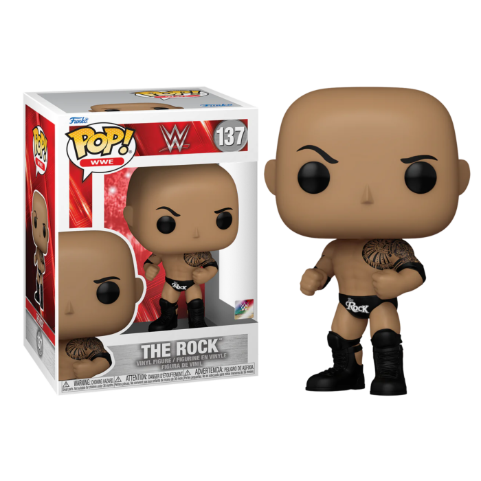 WWE - The Rock (Final) Pop! Vinyl Figure by Funko | Popcultcha