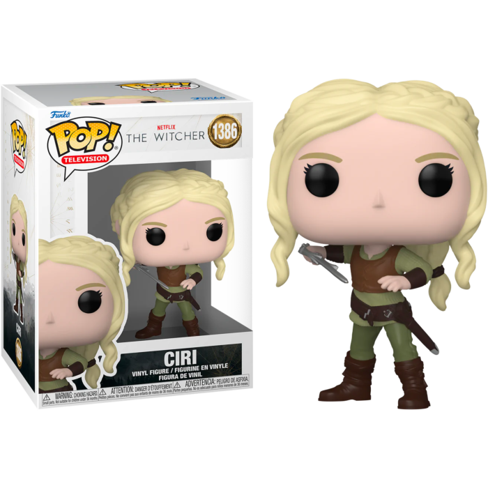 The Witcher (2019) | Ciri with Sword Pop! Vinyl Figure by Funko ...
