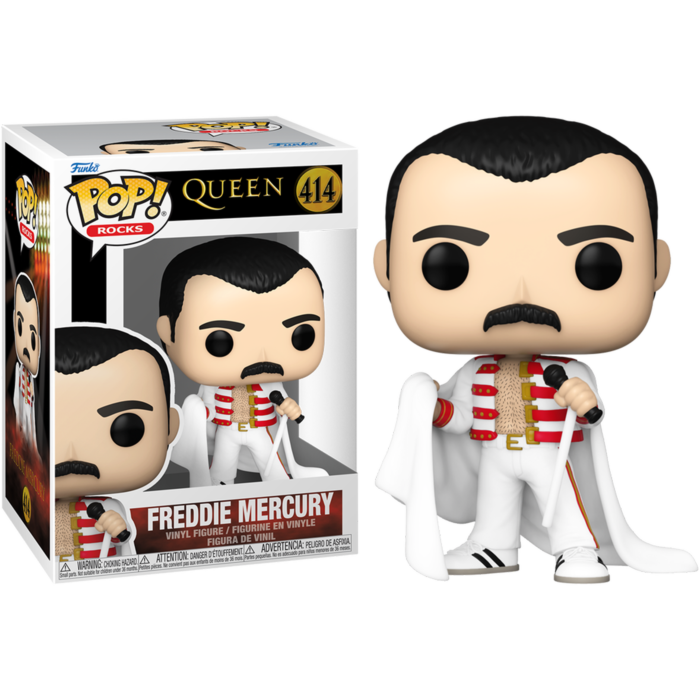 Queen - Freddie Mercury with Cape Pop! Vinyl Figure by Funko | Popcultcha