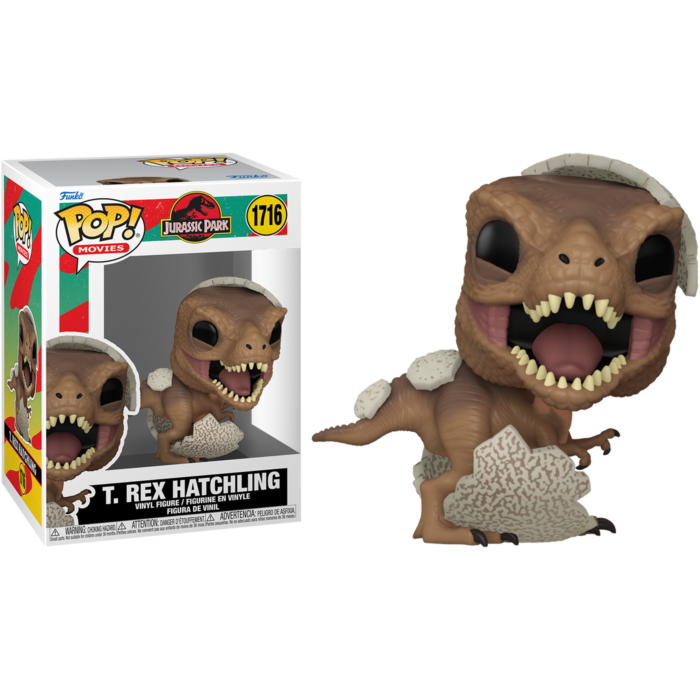 Jurassic Park - T. Rex Hatchling Pop! Vinyl Figure by Funko | Popcultcha