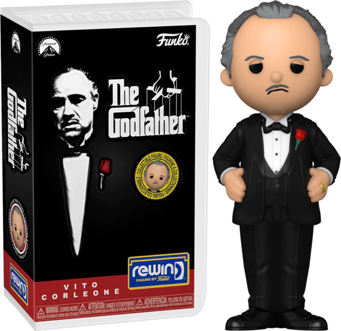 The Godfather - Vito Corleone Rewind Vinyl Figure by Funko | Popcultcha