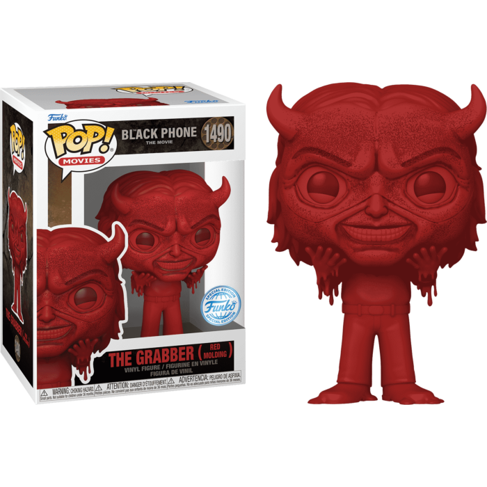 The Black Phone (2022) - The Grabber (Red Molding) Pop! Vinyl Figure ...