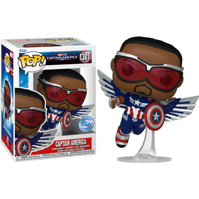 Captain America: Brave New World | Captain America (Sam Wilson) Flying ...