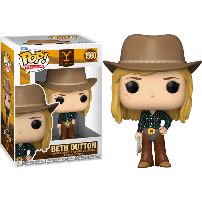 Yellowstone | Beth Dutton with Lasso Pop! Vinyl Figure By Funko ...