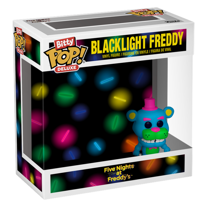 Five Nights at Freddy's | Freddy with Stage Bitty Pop! Deluxe Vinyl ...