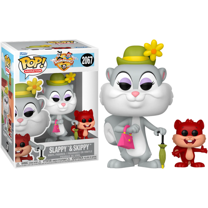 Animaniacs (1993) | Slappy & Skippy Pop! Vinyl Figure By Funko | Popcultcha