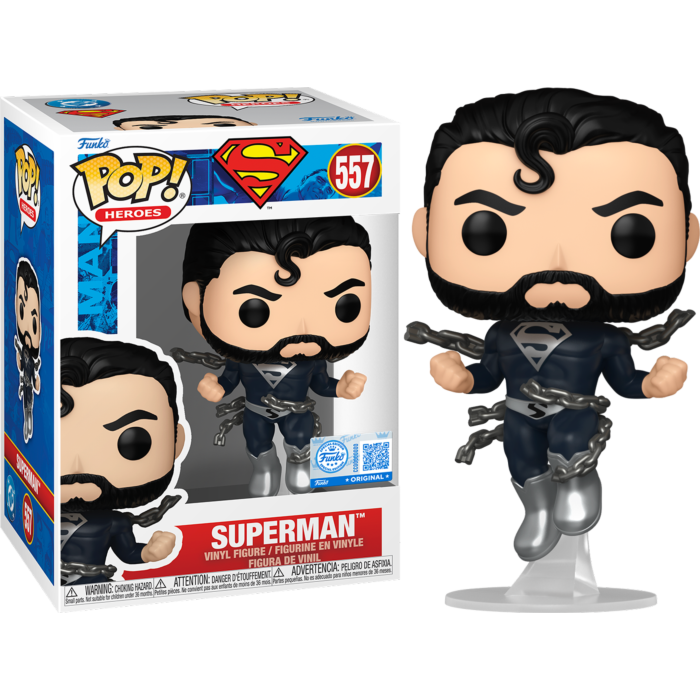 Superman: Lois & Clark | Superman (Black Suit) Pop! Vinyl Figure By ...