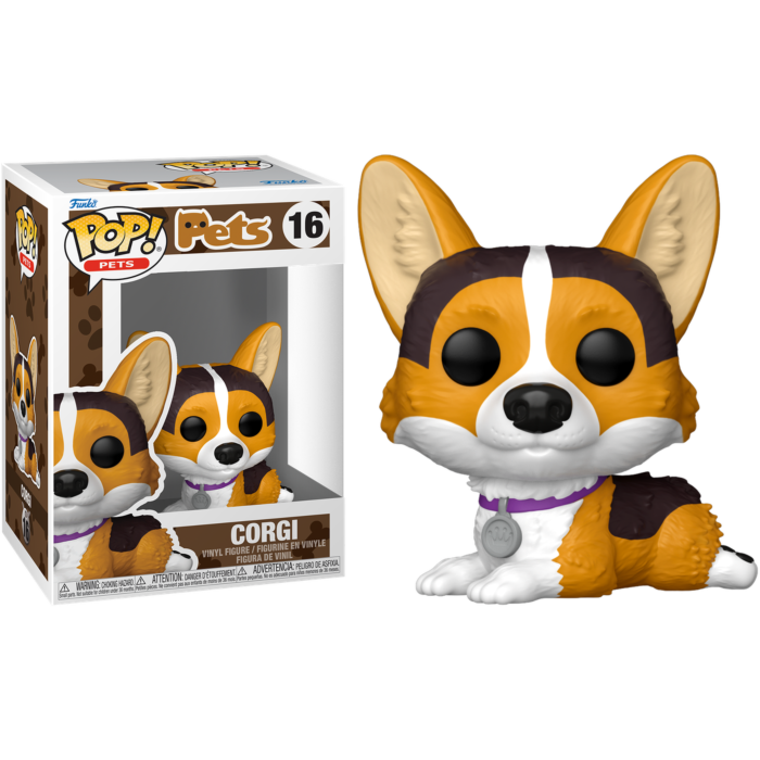 Pets | Corgi Pop! Vinyl Figure by Funko | Popcultcha