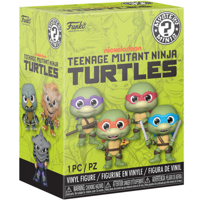 Teenage Mutant Ninja Turtles II: The Secret Of The Ooze | Mystery Minis ...