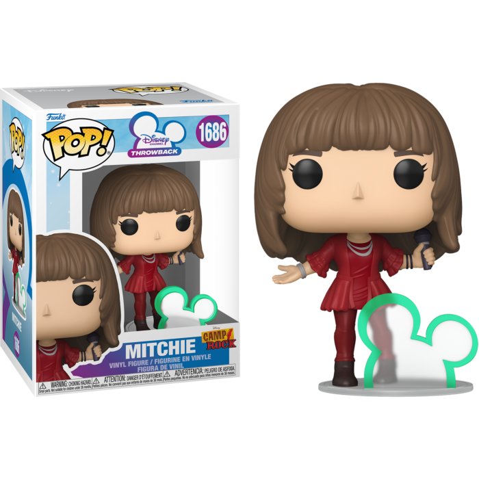 Camp Rock - Mitchie with Disney Channel Logo Pop! Vinyl Figure by Funko ...