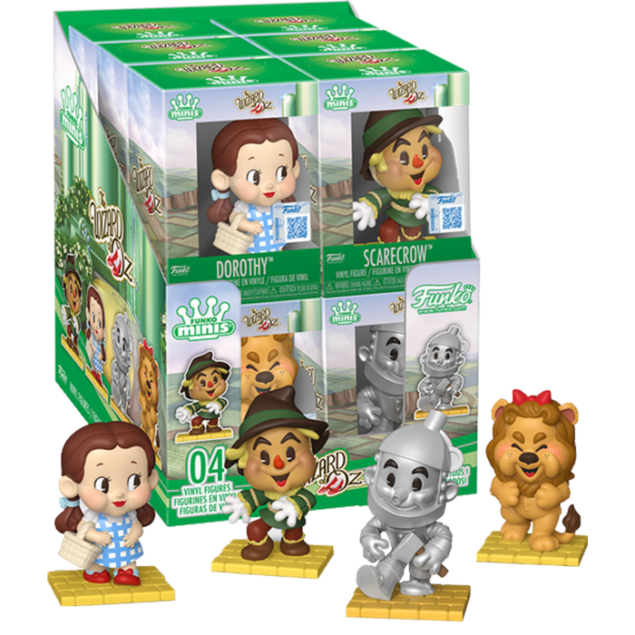 Wizard of Oz | 3" Scale Mini Vinyl Figure (Display of 12) By Funko ...