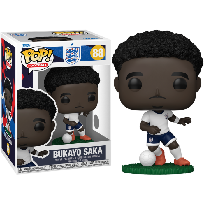 Football (Soccer): England | Bukayo Saka Pop! Vinyl Figure By Funko ...