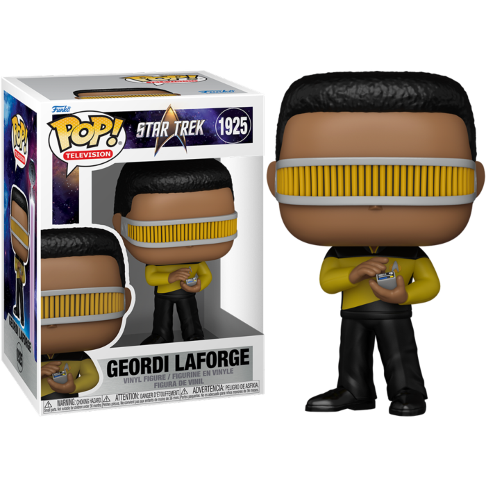 Star Trek: Next Generation | Geordi LaForge Pop! Vinyl Figure By Funko ...