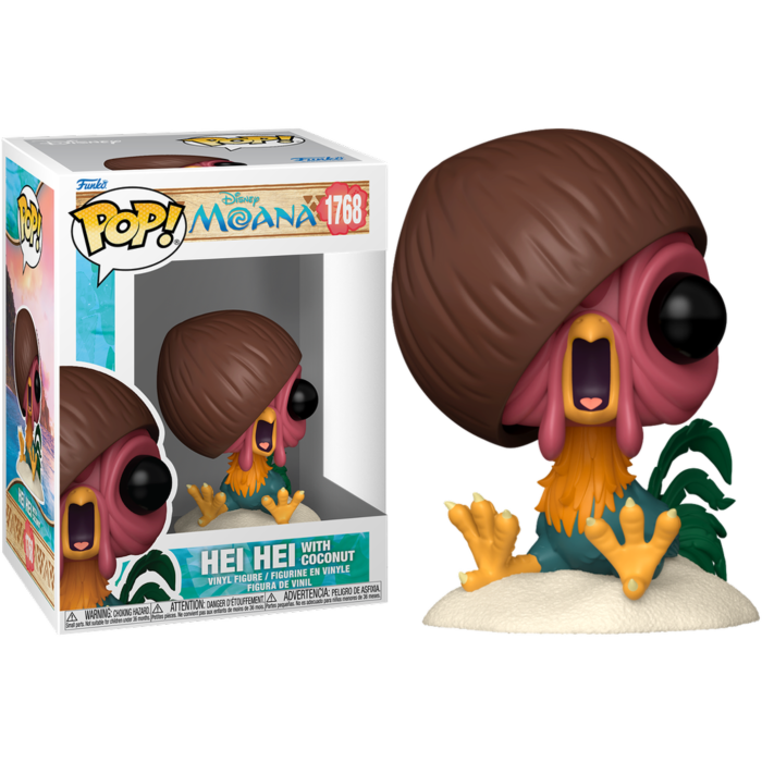Moana | Hei Hei with Coconut Pop! Vinyl Figure By Funko | Popcultcha