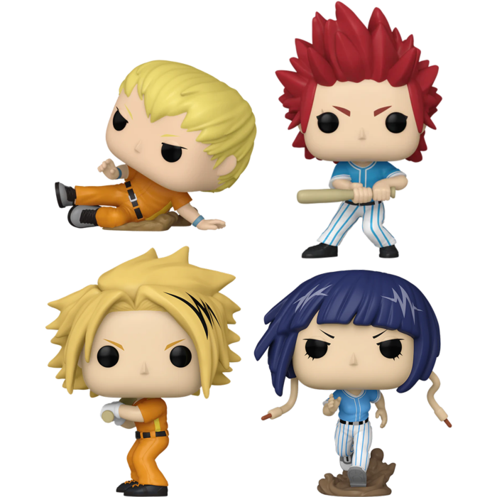 My Hero Academia - Batter up (Baseball) Pop! Vinyl Bundle (Set of 4) by ...