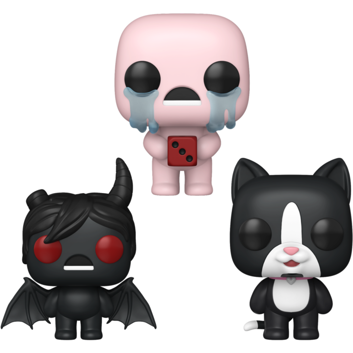 The Binding of Isaac: Rebirth | Azazel, Guppy & Isaac Pop! Vinyl Figure ...