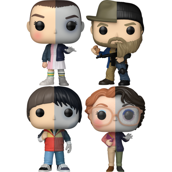 Stranger Things | Rightside Up / Upside Down Split Pop! Vinyl Figure ...