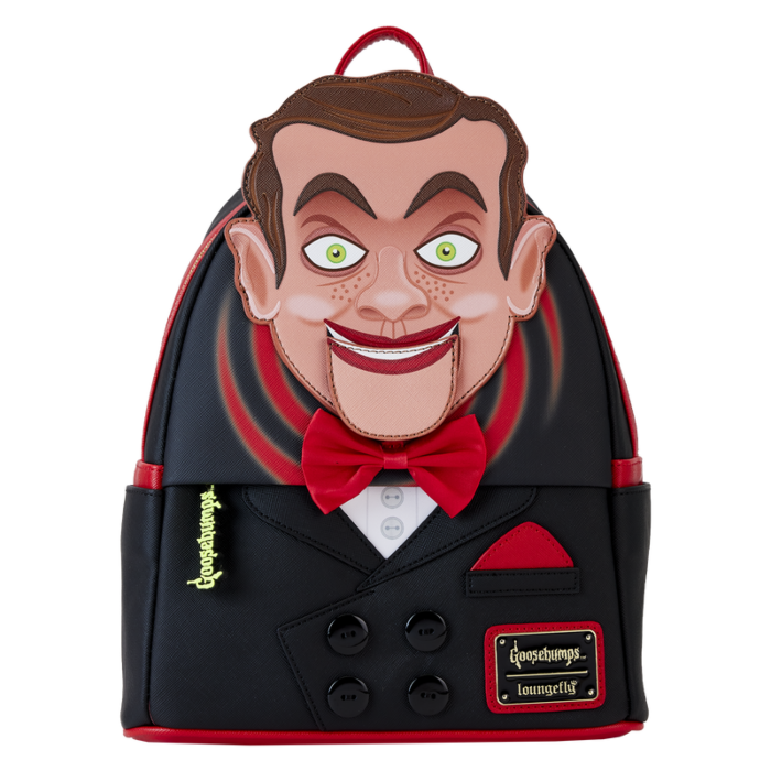 Goosebumps - Slappy Cosplay Glow in the Dark 10" Faux Leather Mini ...